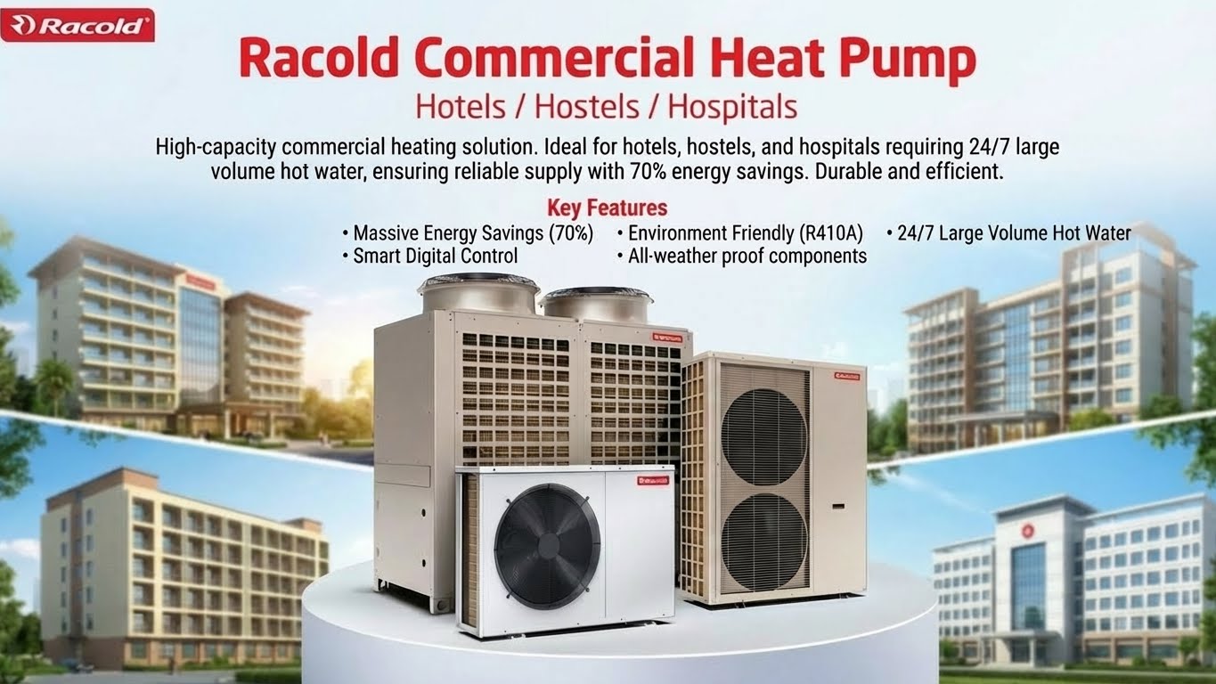 Racold Commercial Heat Pump | Resun Technology Satara